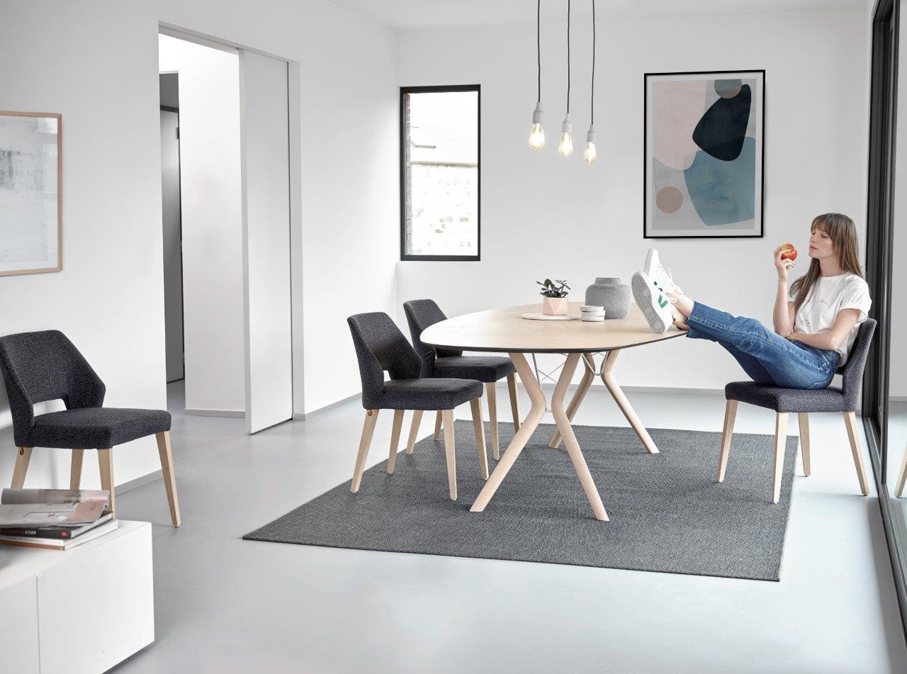 Table Mobitec Eclipse M-09 PB1 Mosaic | Boschung Möbel AG